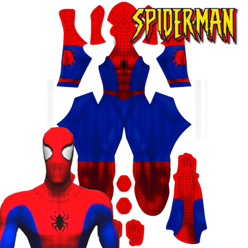 Neversoft Spider-man Classic Suits Bundle V1 - Etsy