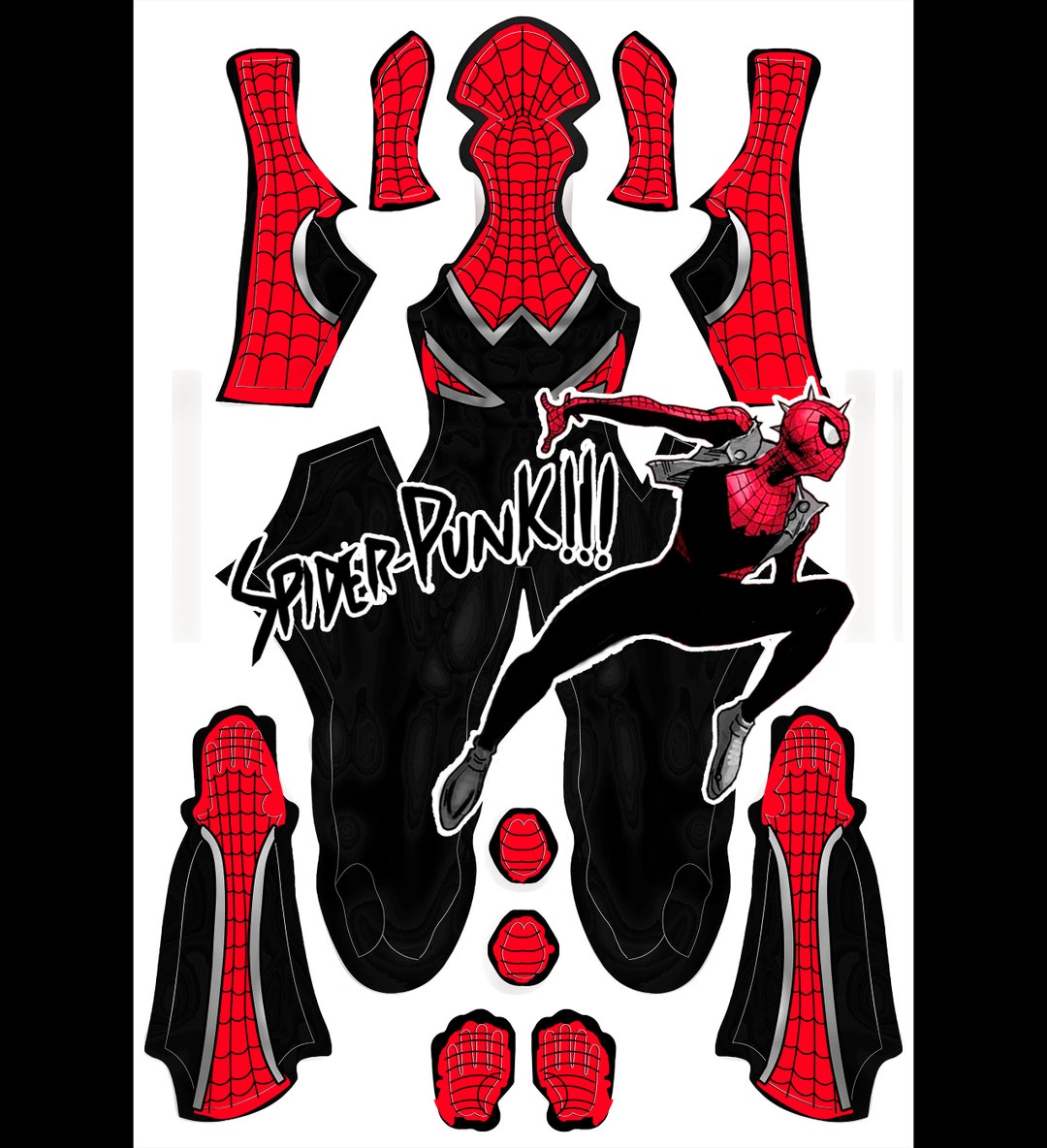 Spider-punk AF 15 Pattern Variant - Etsy