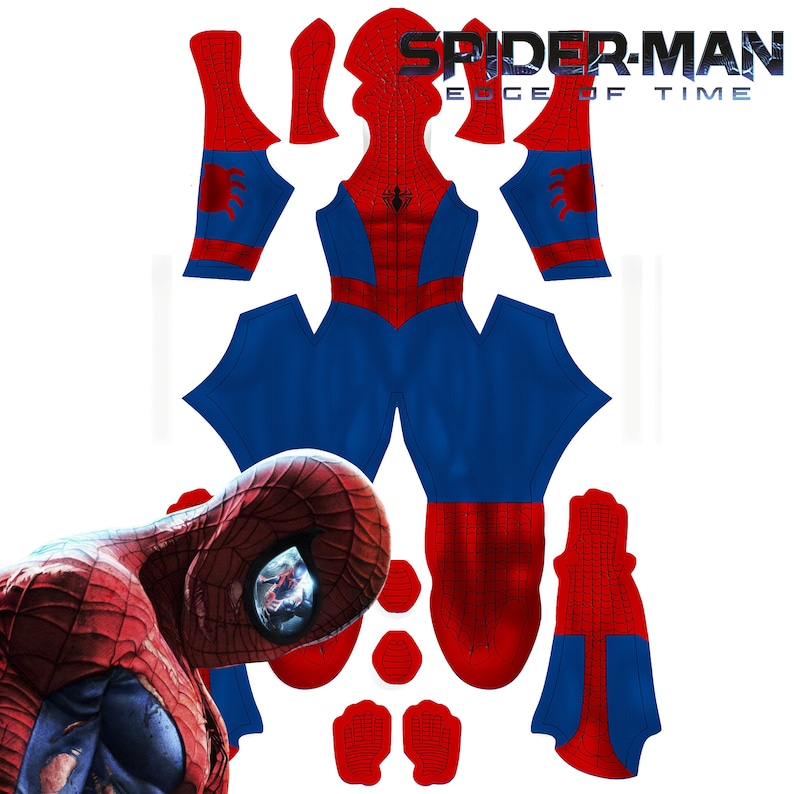 Spider-man: Edge of Time Classic Suit Pattern V1 - Etsy