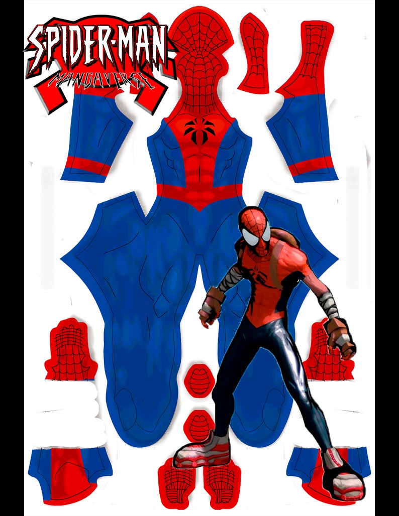 Spider-man Mangaverse Pattern Bundle - Etsy