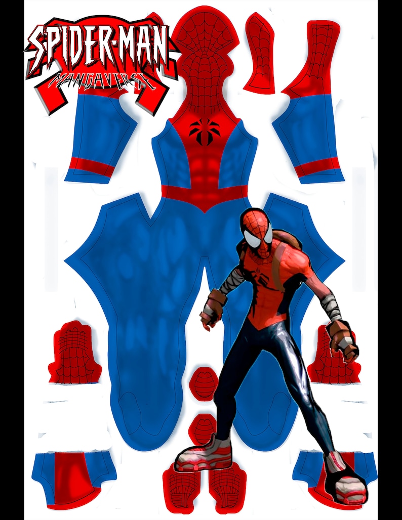Spider-man Mangaverse Pattern Bundle - Etsy