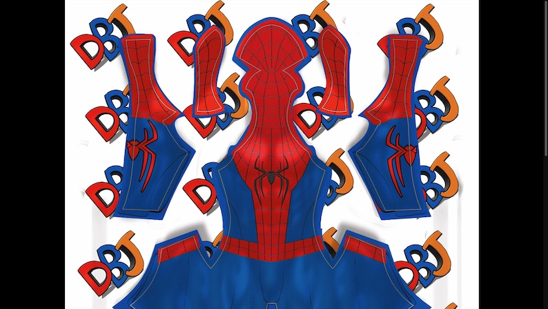 Digital Brand New Day Spider-man Pattern (with Muscle Shading) - Etsy