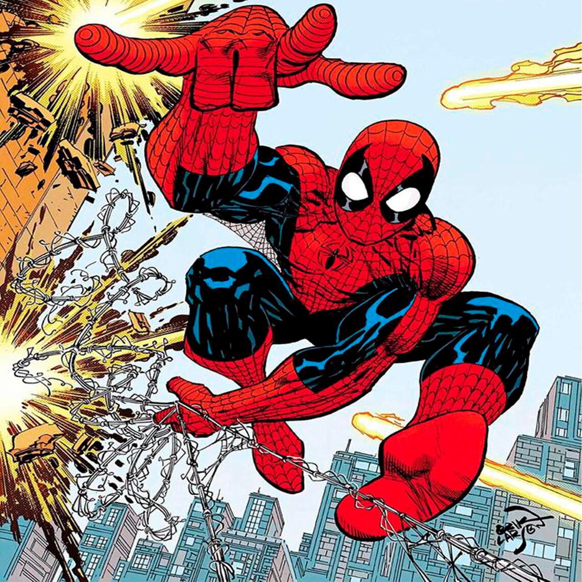 Erik Larsen Classic Spidey and Venom Symbiote Pattern Bundle V1 - Etsy