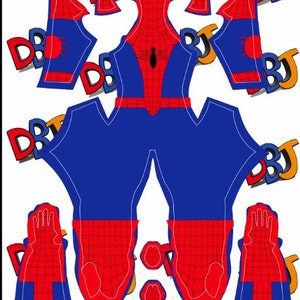 70s Spider-man Pattern V2 ( Japanese) - Etsy
