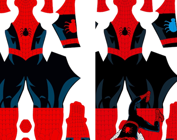 ATSV Spider-man India Pattern Extra Mask Bundle V1 - Etsy Canada