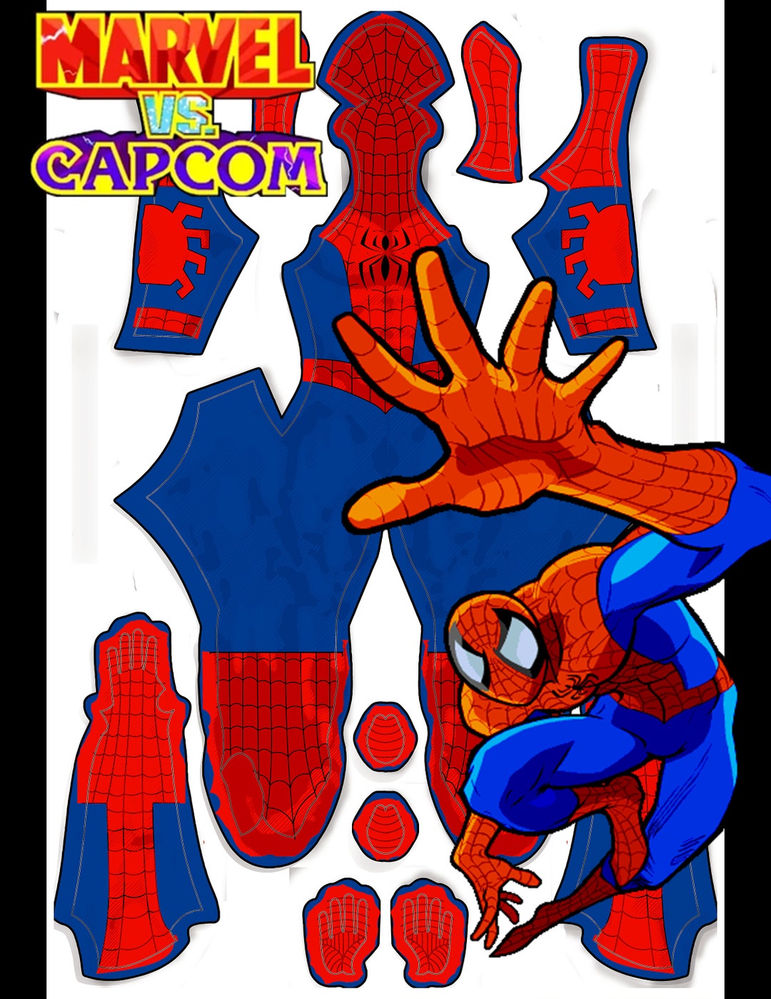 MVC Classic Spidey Pattern Bundle V1 - Etsy