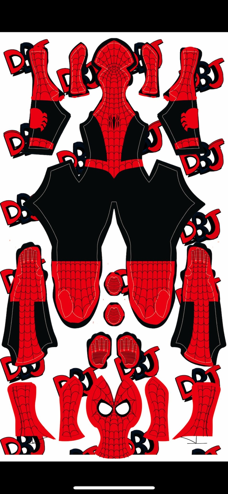 Ultimate Fallout 4 Cover Spider-man Pattern - Etsy