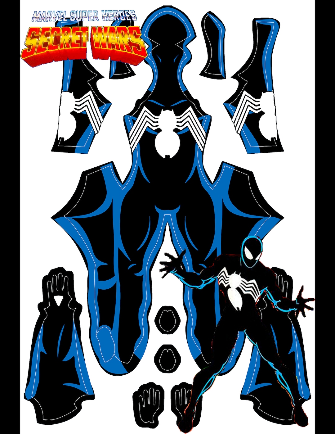 Alien Symbiote Spider-man Pattern Bundle V1 - Etsy