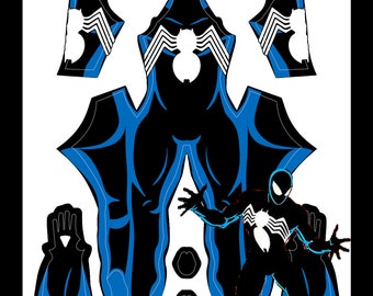 Spiderman Symbiote Suit Pattern - Etsy