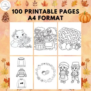 100 Autumn Fall Coloring Pages for Kids of All Ages | Color Your World ...