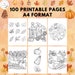 100 Autumn Fall Coloring Pages for Kids of All Ages | Color Your World ...