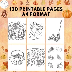 100 Autumn Fall Coloring Pages for Kids of All Ages | Color Your World ...