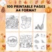 100 Autumn Fall Coloring Pages for Kids of All Ages | Color Your World ...