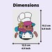 Overcooked Mermaid Chef, Easy for Beginner, PDF Pattern, Easy to Read ...