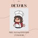 Overcooked Girl Chef Cross Stitch Pattern Overcooked Series Instant ...