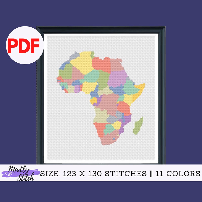 World Map Knitting Pattern - Etsy