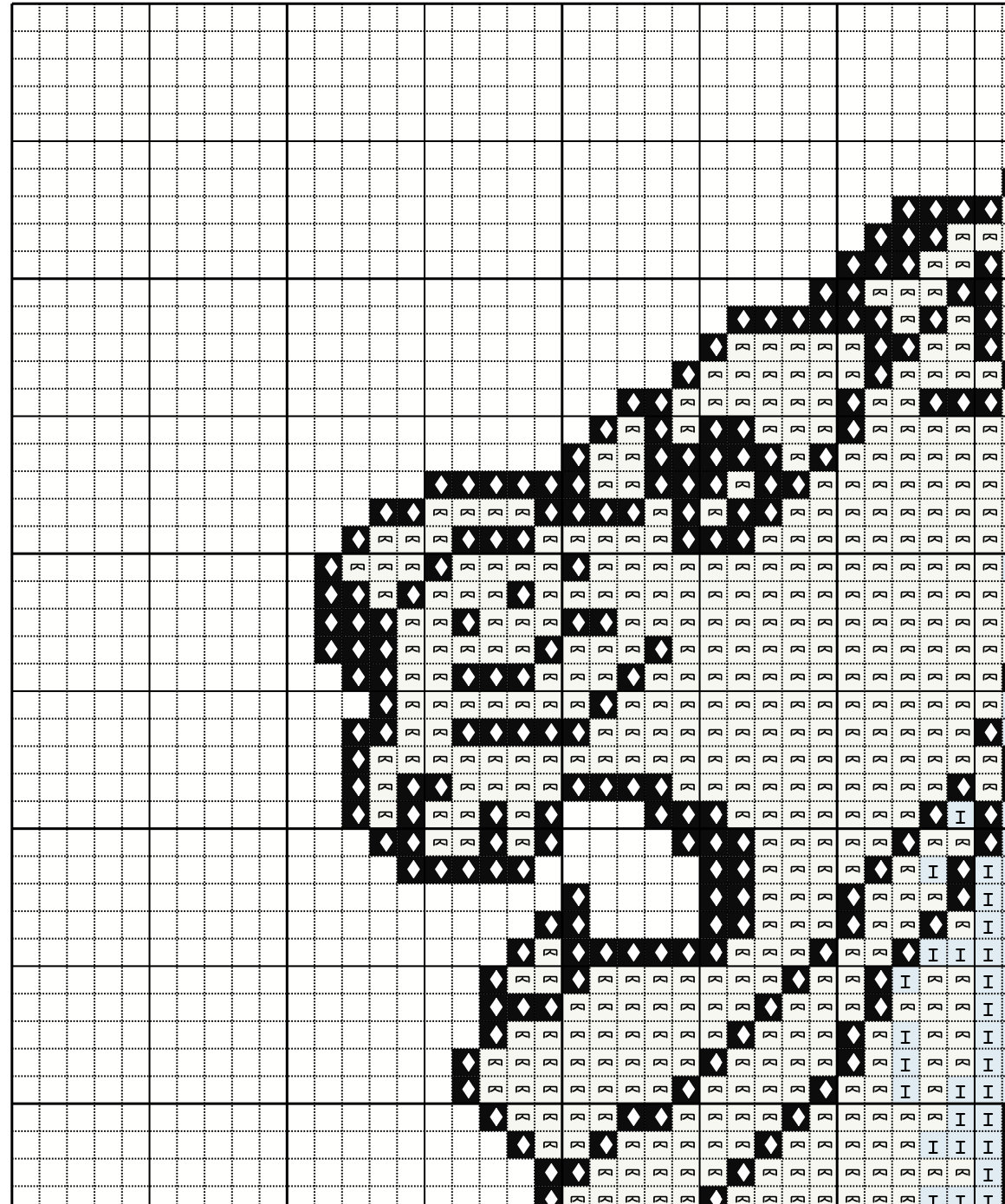 Merlion Cross Stitch Pattern PDF Landmark Series - Singapore - Etsy