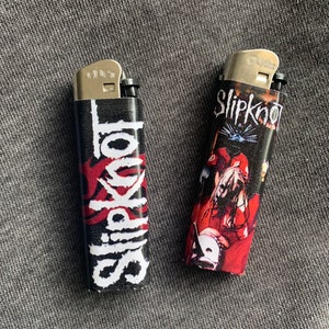 Slipknot Nu Metal Band Lighter Set - Rock Music, Hardcore, Scream, Emo ...