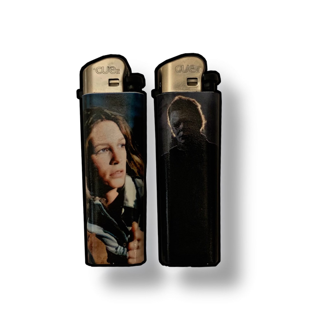 Halloween Movie Lighter Set - Horror Movie 90's Cult Classic Scream ...