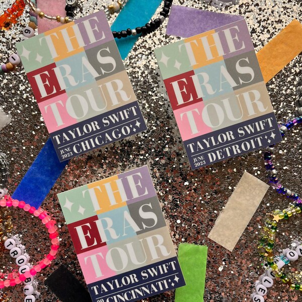 Eras Tour Sticker - Etsy