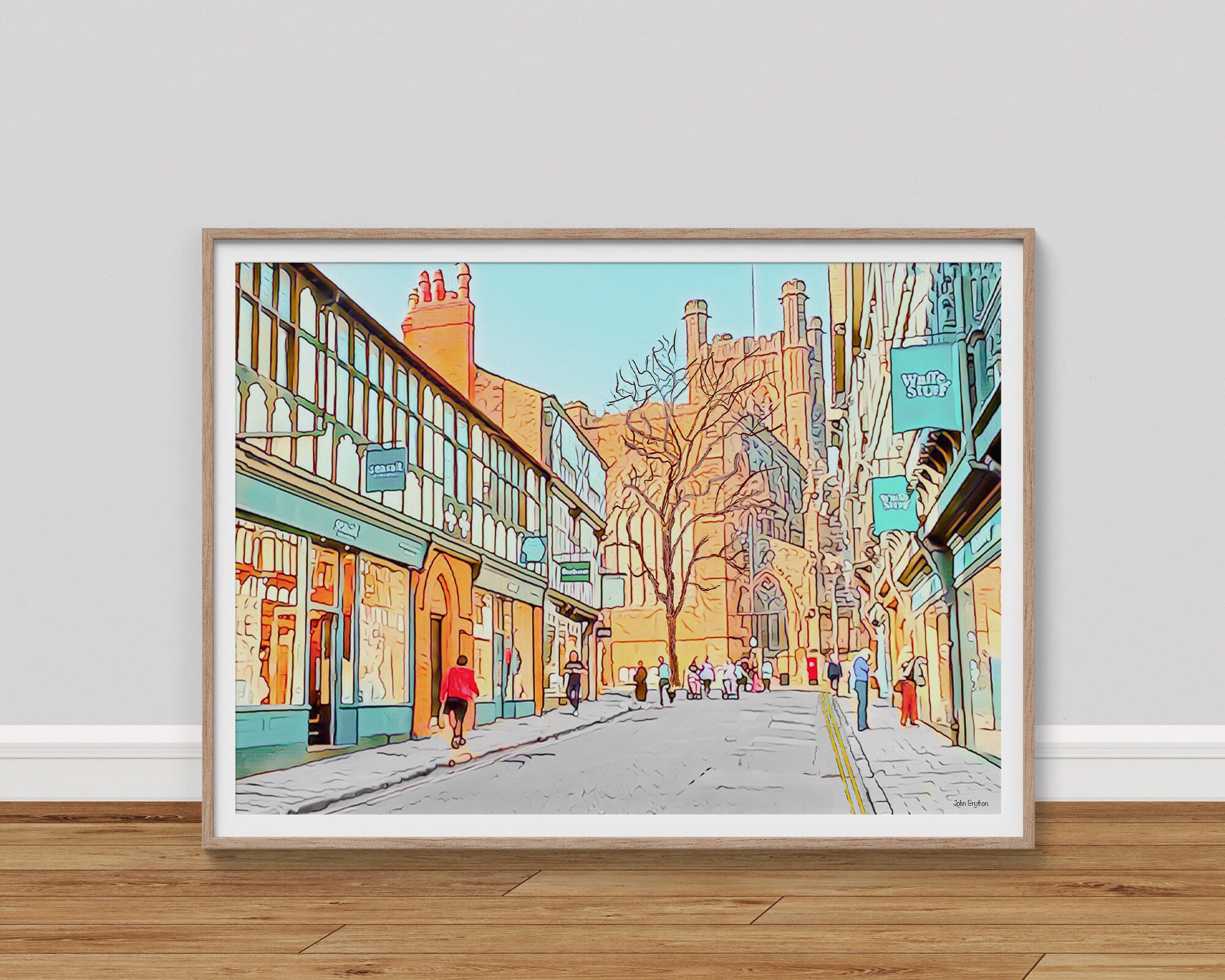 Chester Cathedral Street Art - Etsy