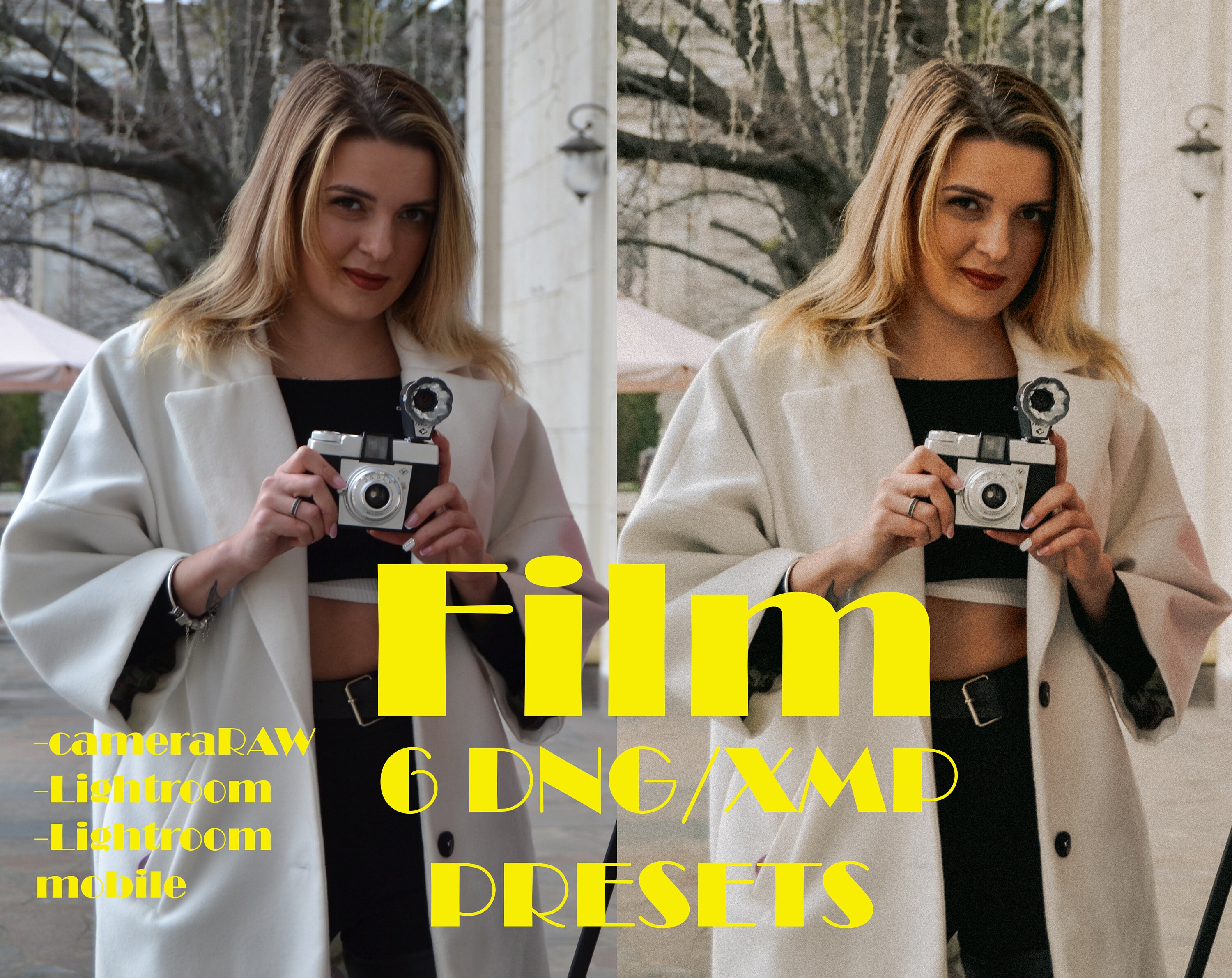 6 Lightroom Presets Emulating Film Dng/xmp Files - Etsy