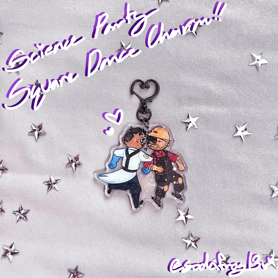 Science Party Square Dance Charm [TF2] - Etsy