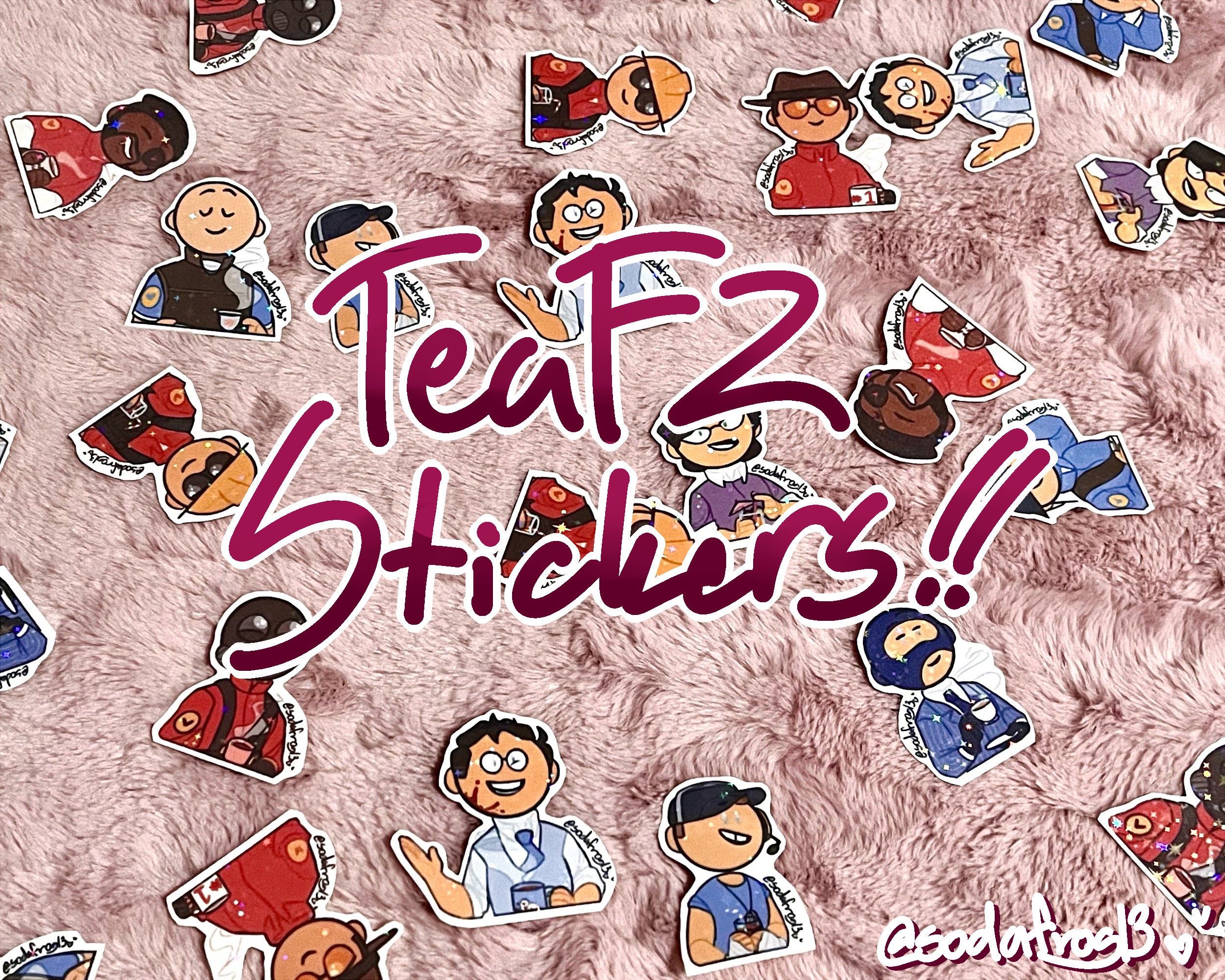 Teaf2 Stickers TF2 - Etsy