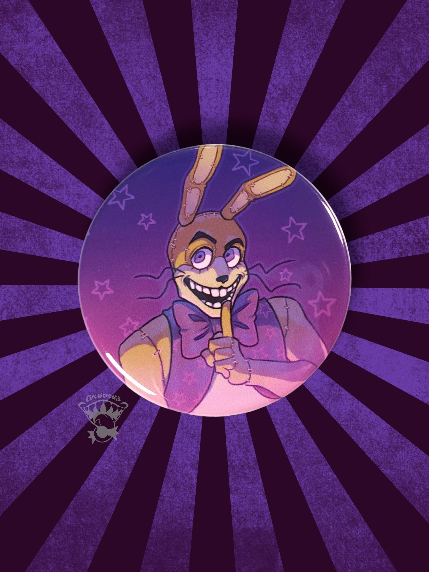 FNAF Button Badge 1.75in Springtrap Glitchtrap Vanny - Etsy