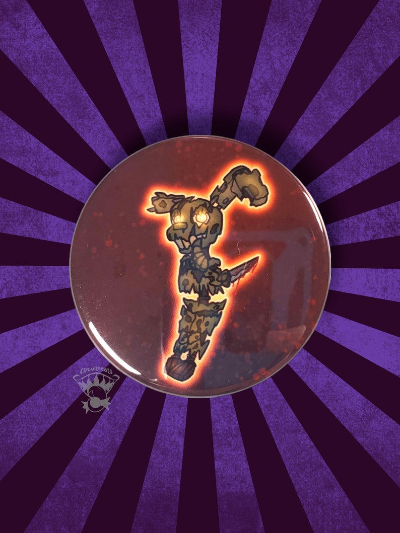 FNAF Button Badge 1.75in Springtrap Glitchtrap Vanny - Etsy