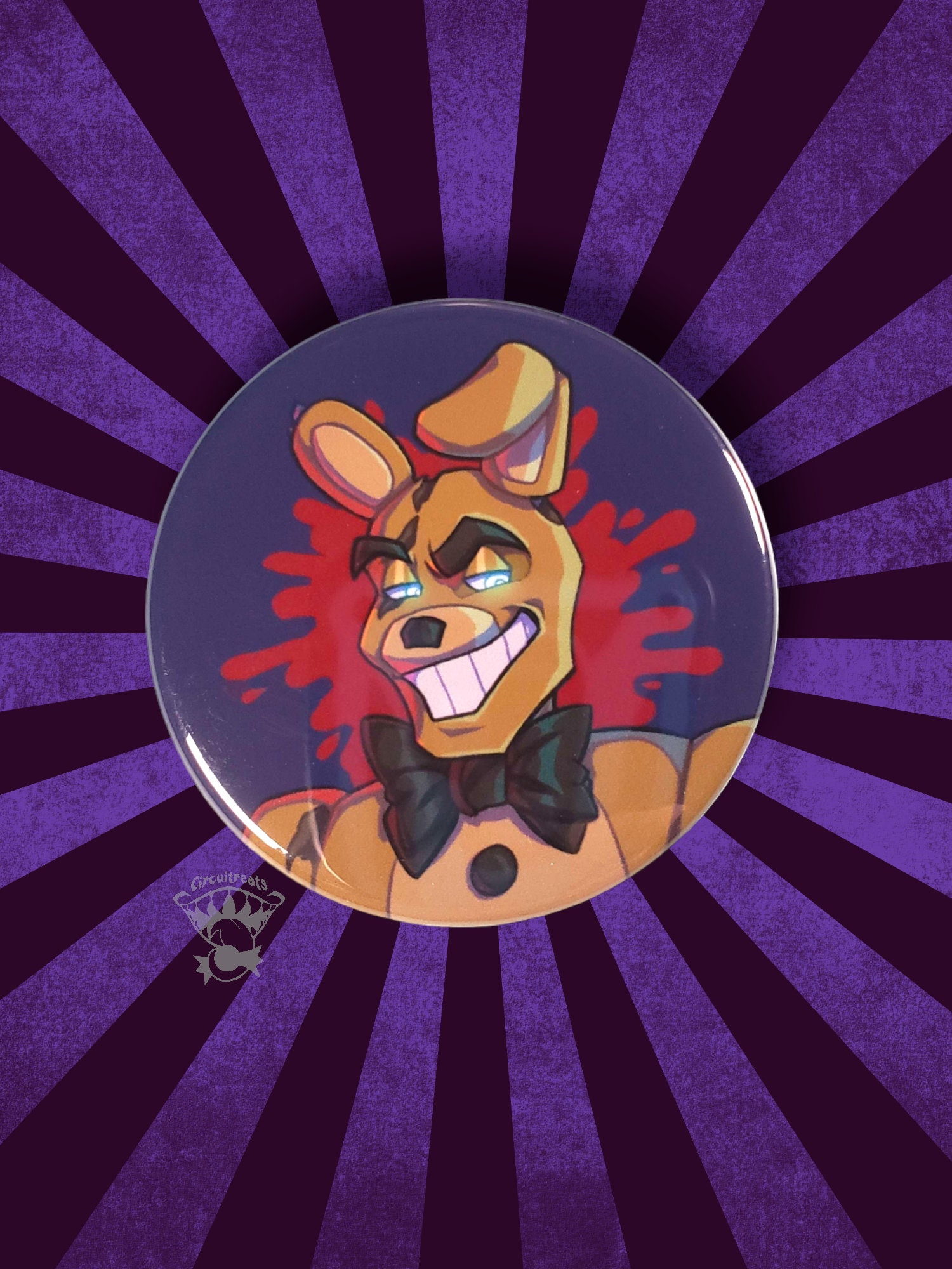 FNAF Button Badge 1.75in Springtrap Glitchtrap Vanny - Etsy
