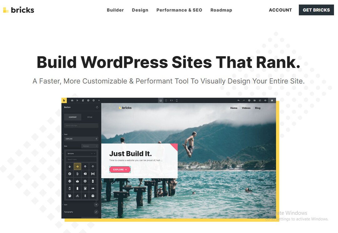 Bricks WordPress Site Builder con clave de licencia original Temas ...