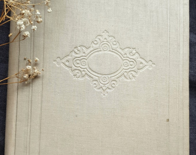 Antique Handwritten Notebook of a French Pharmacy School Student 1896 ...