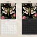 2025 Moth Wall Calendar Square Wall Calendar Illustrated 12 Month ...