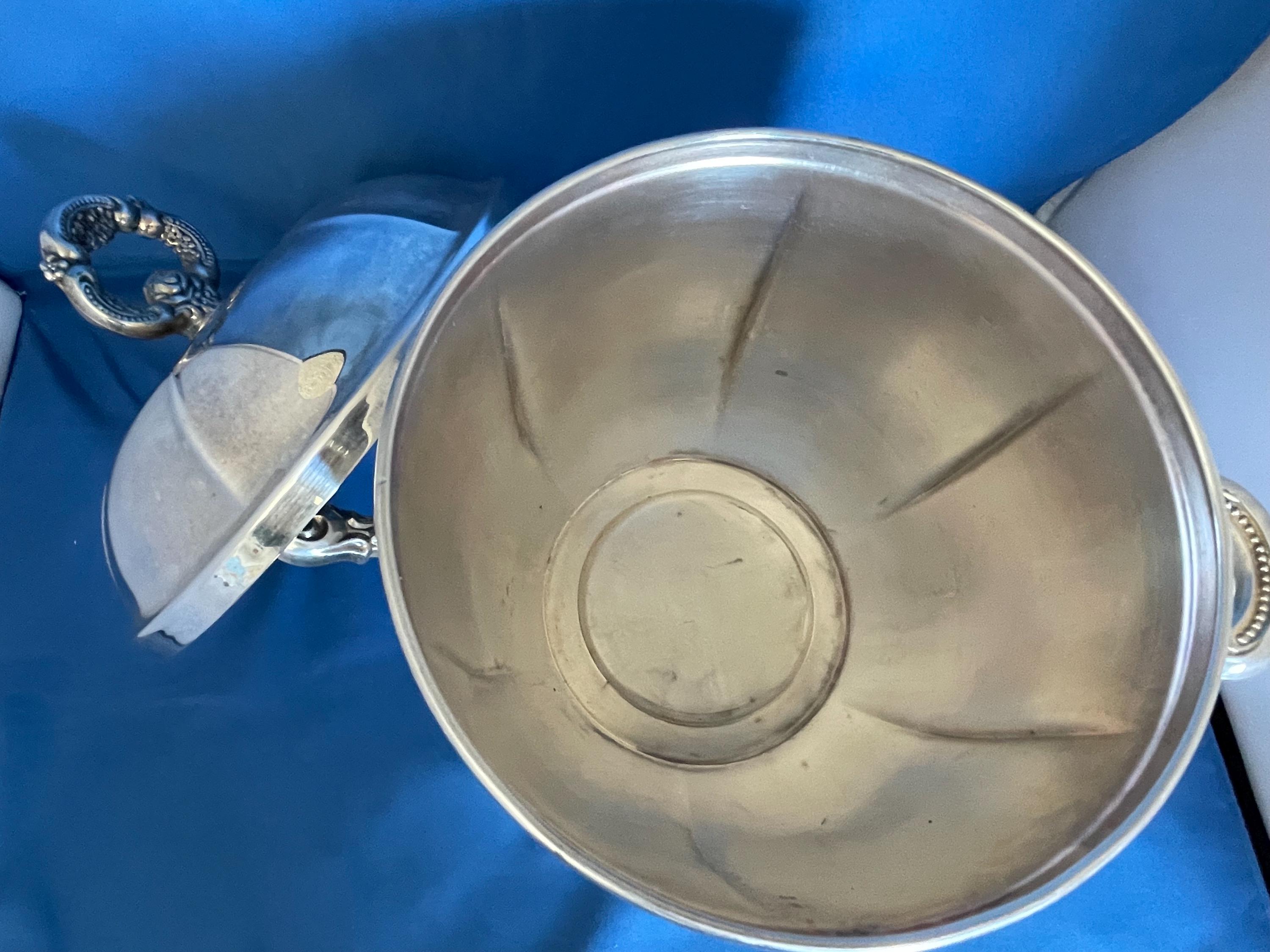 Oneida Silver Plate Ice Bucket - Etsy