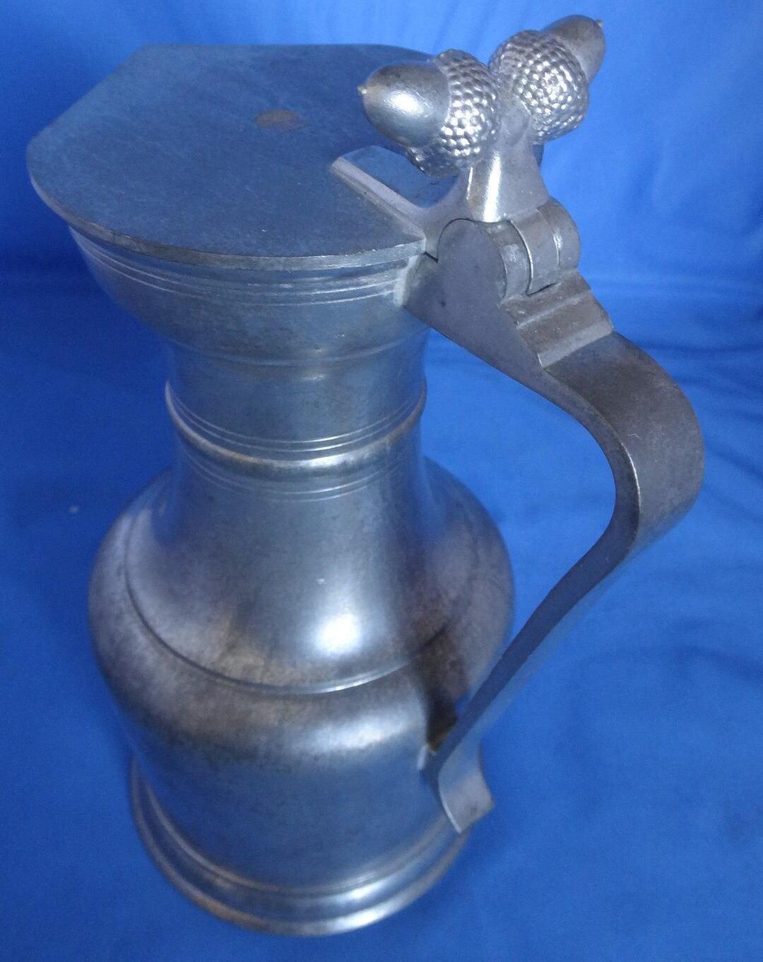 Vintage Italian Pewter Pitcher - Etsy