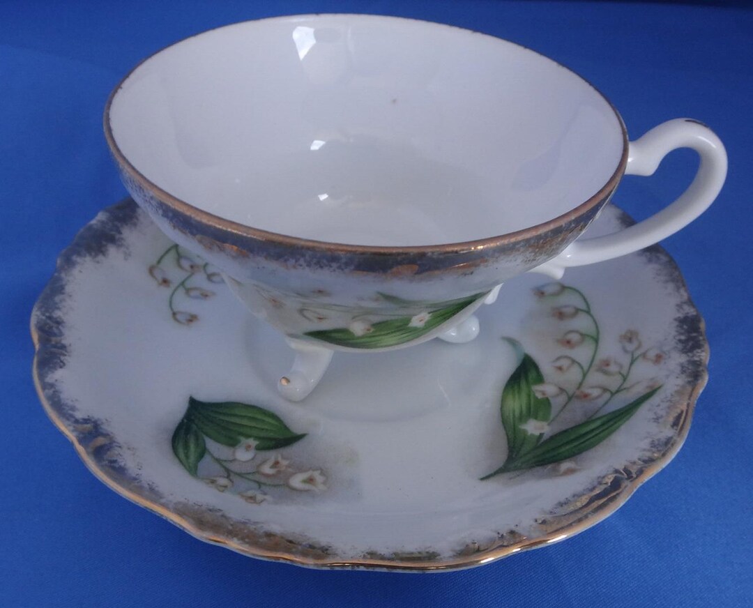 Marco Lily of the Valley Teacup and Saucer Set - Etsy