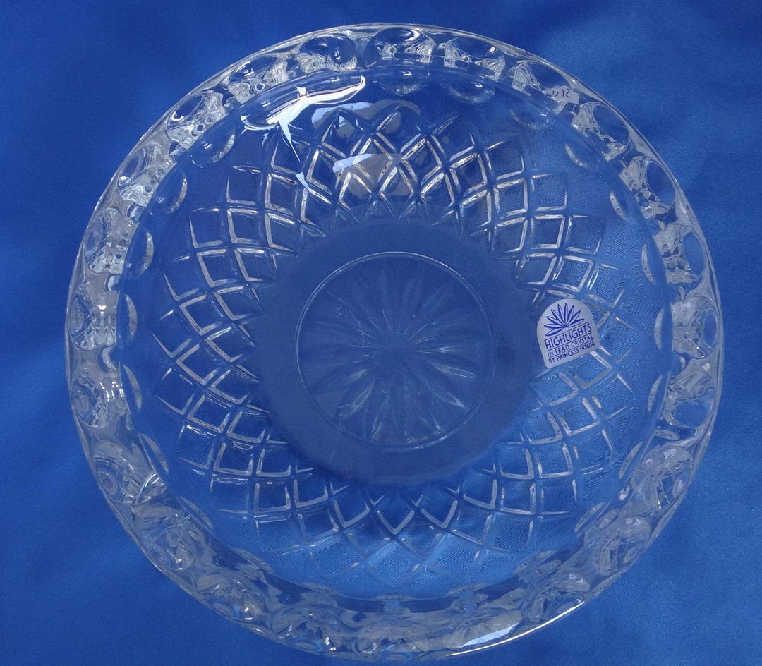 Princess House Lead Crystal Ashtray - Etsy