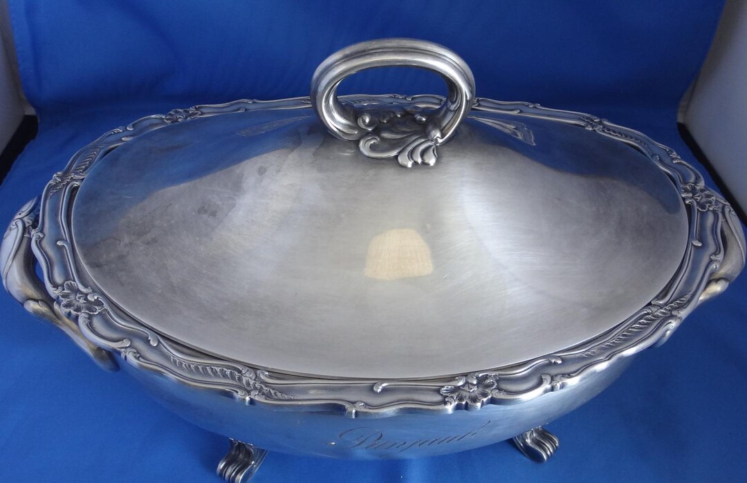 Gorham Silver Plated Oval Serving Dish - Etsy