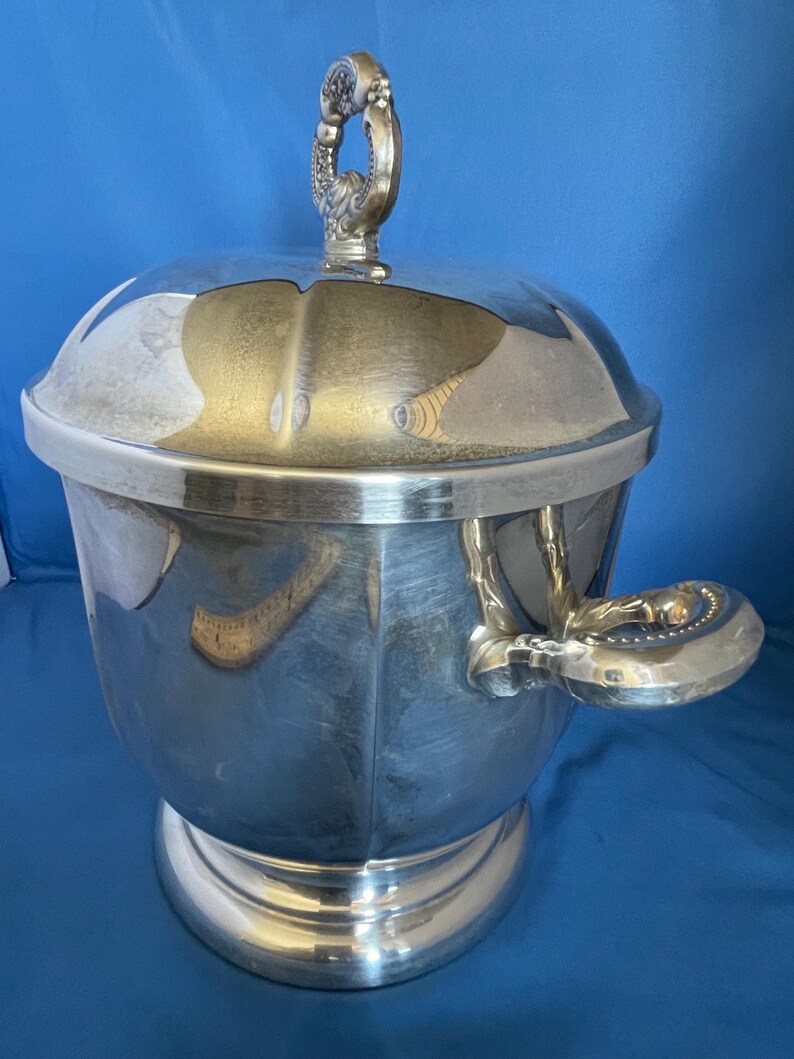 Oneida Silver Plate Ice Bucket - Etsy