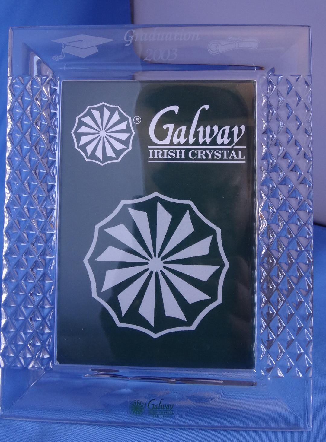 Galway Irish 24% Lead Crystal Picture Frame - Etsy