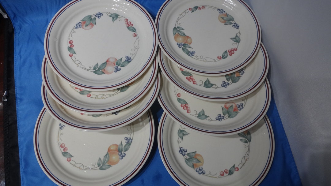 Corelle Break and Chip Resistant Fruit Salad Lunch Plates - Etsy