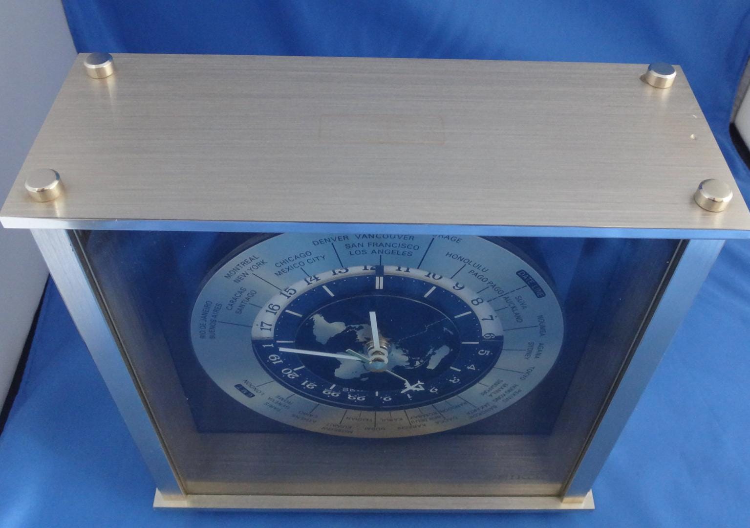 Seiko Quartz World Clock - Etsy