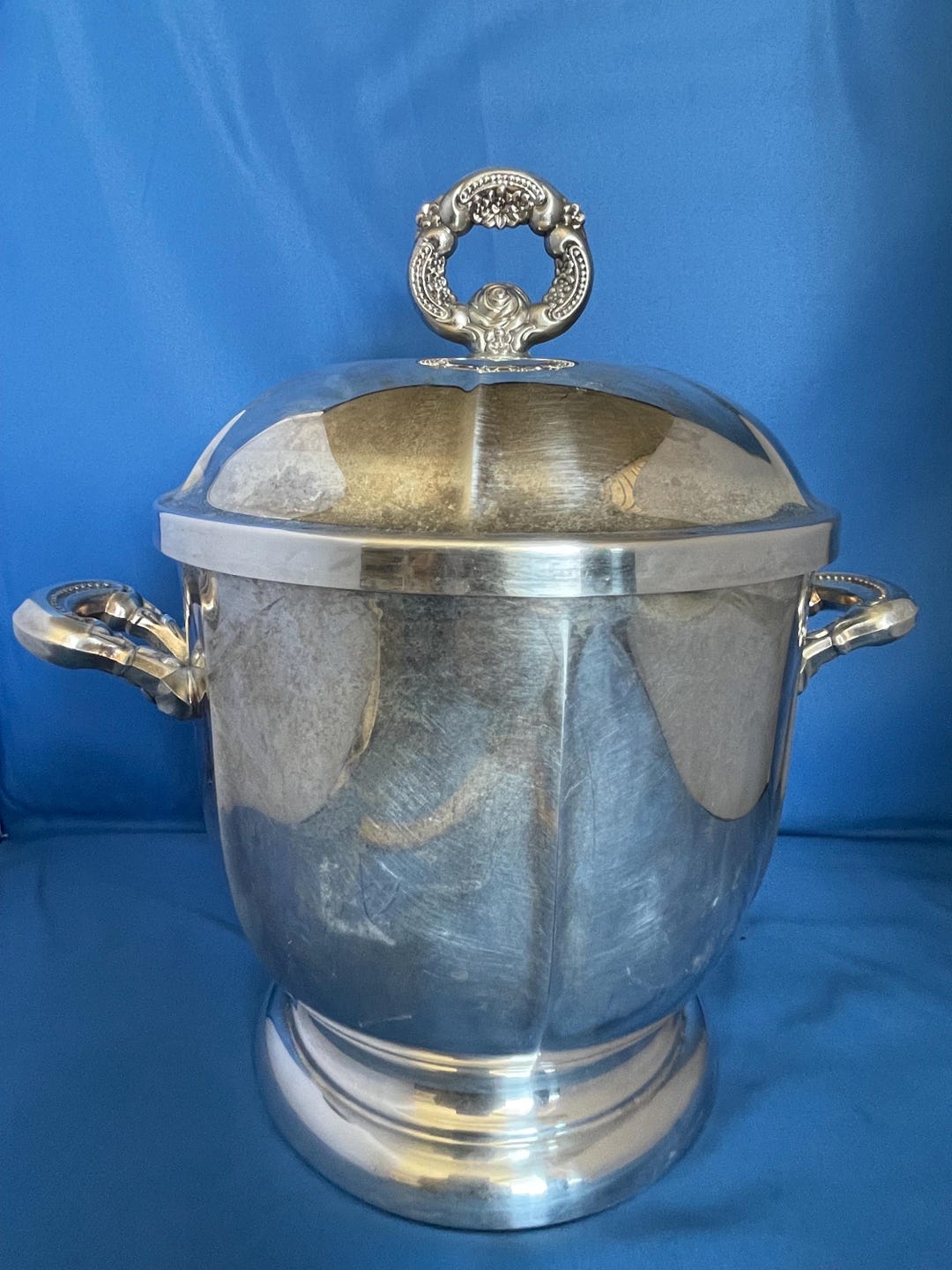 Oneida Silver Plate Ice Bucket - Etsy