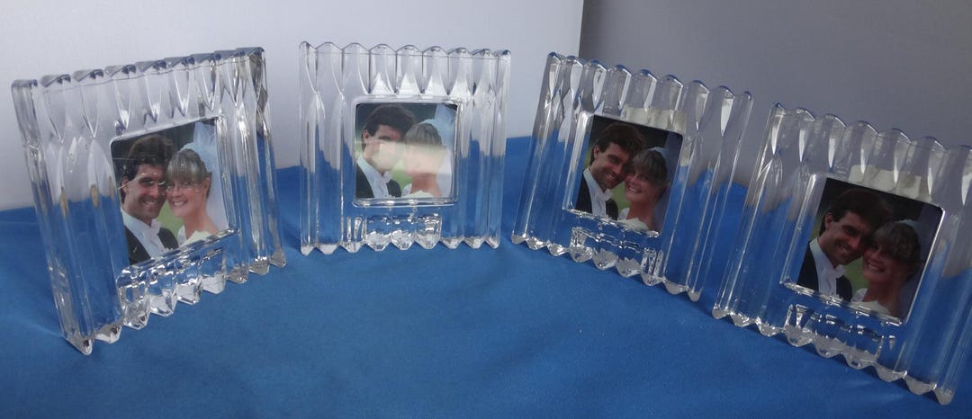 Mikasa Glamour Crystal Picture Frames Japan - Etsy