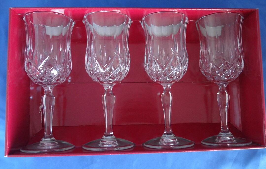Opera Crystal Rock Goblets Italy - Etsy