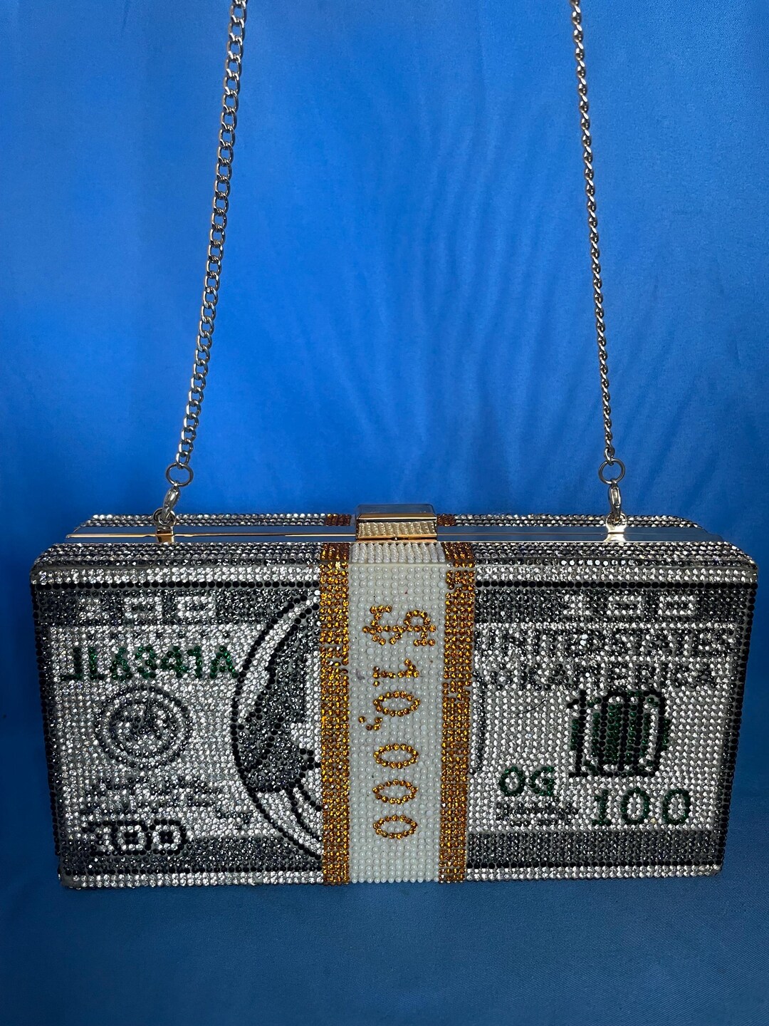 Bling Clutch Crossbody Money Bag - Etsy