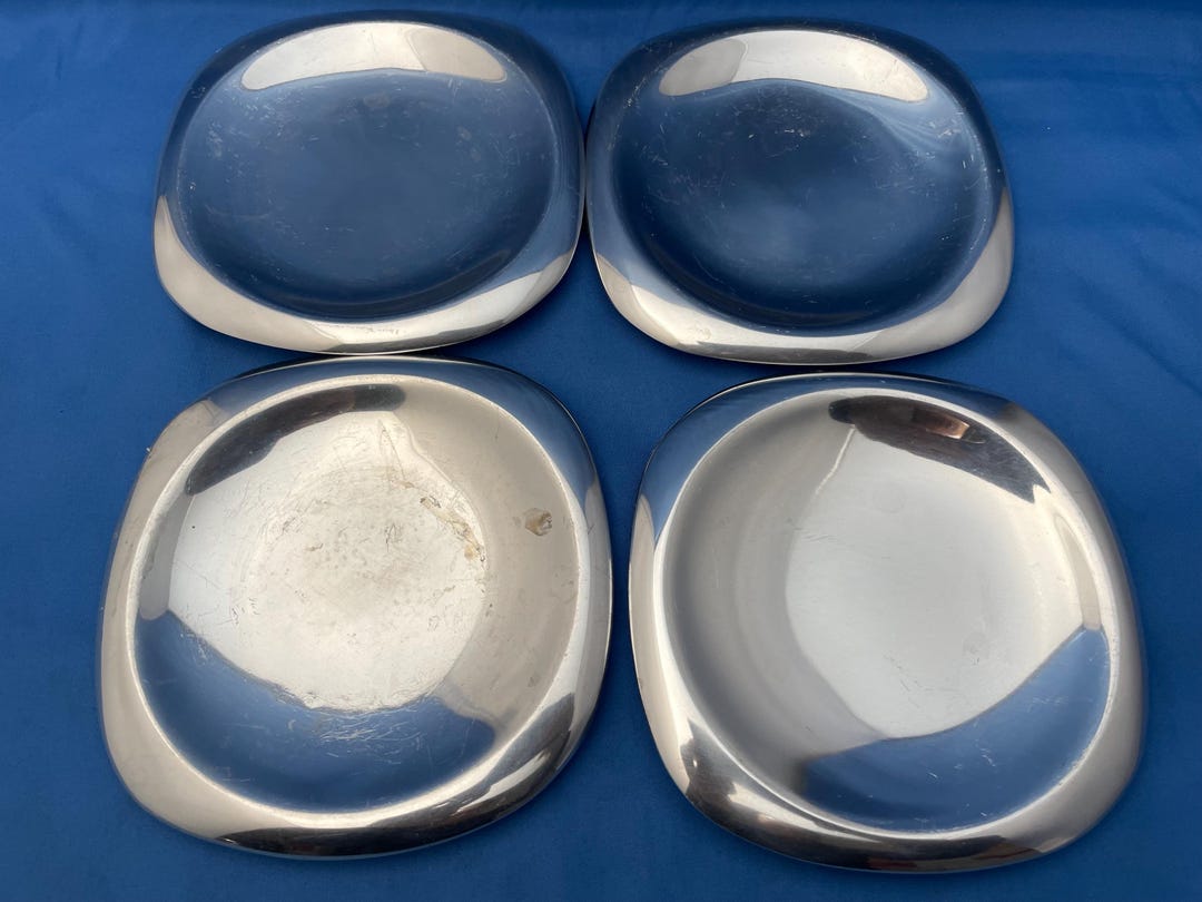 Nambe Sante Fe Collection Small Plate Coaster by Donald Wright - Etsy