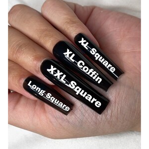 Matte Black Outline Set - Etsy