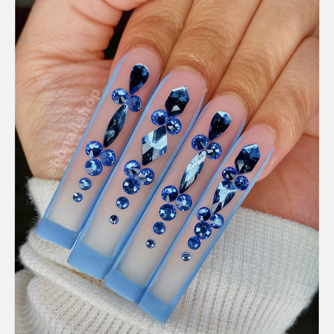 Light Blue Matte Outline Set - Etsy
